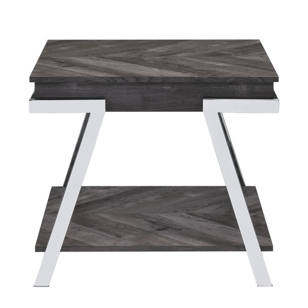 Wade Logan® Adcock End Table with Storage & Reviews | Wayfair