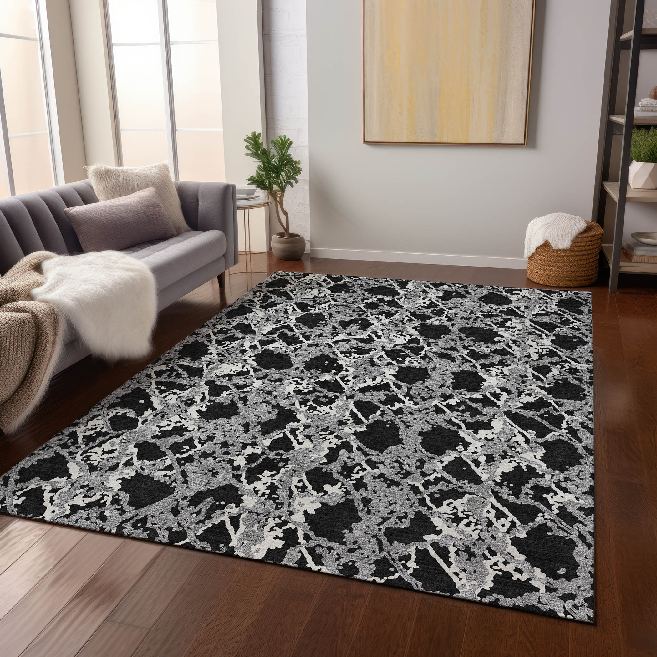 Wade Logan® Chayden Area Rug with Non-Slip Backing | Wayfair