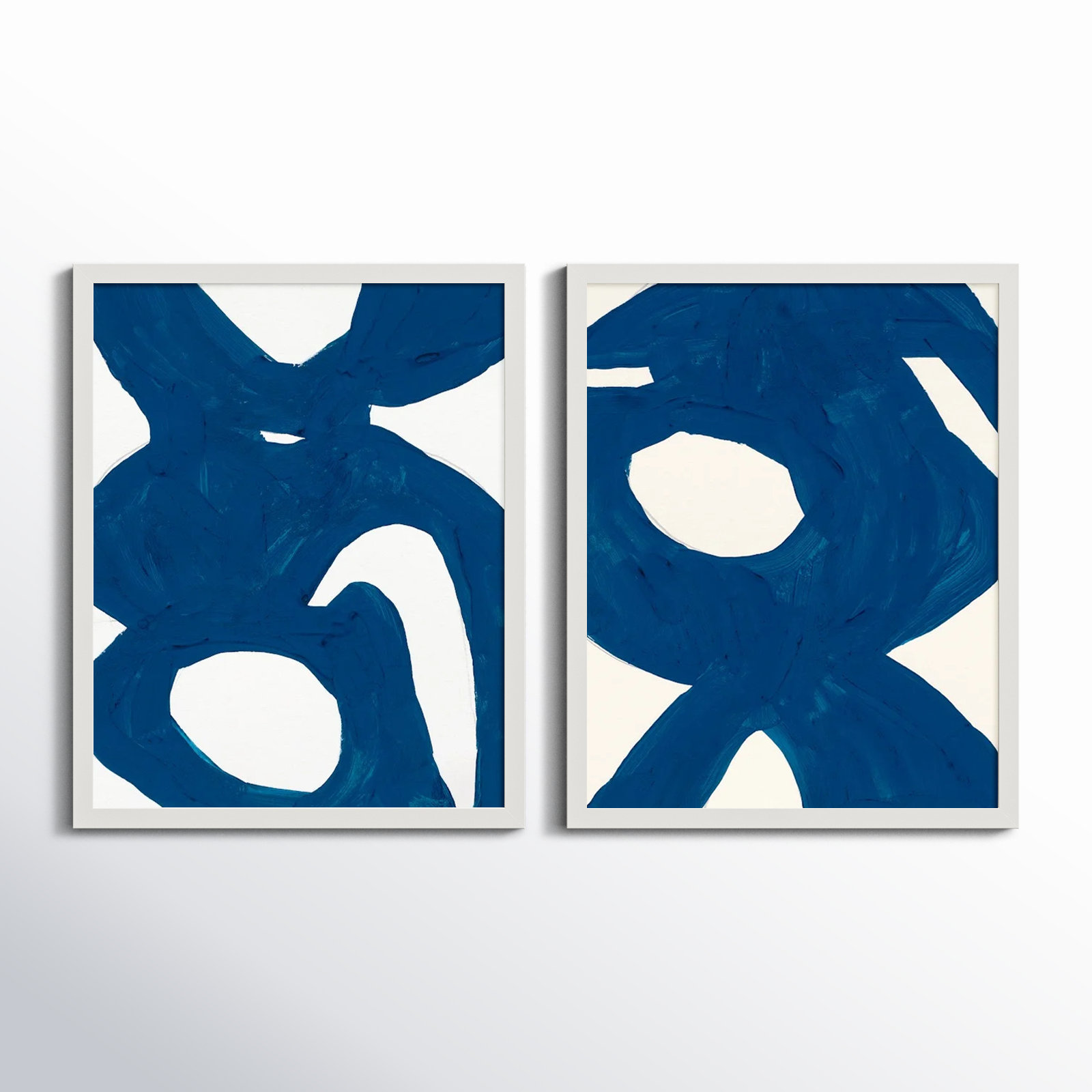 AllModern Goodall Blue Harmony Set of 2 by Andrea Stokes - 2 Piece ...