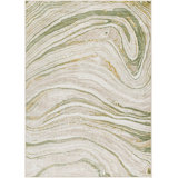 Wayfair | Abstract Green Area Rugs You'll Love in 2024