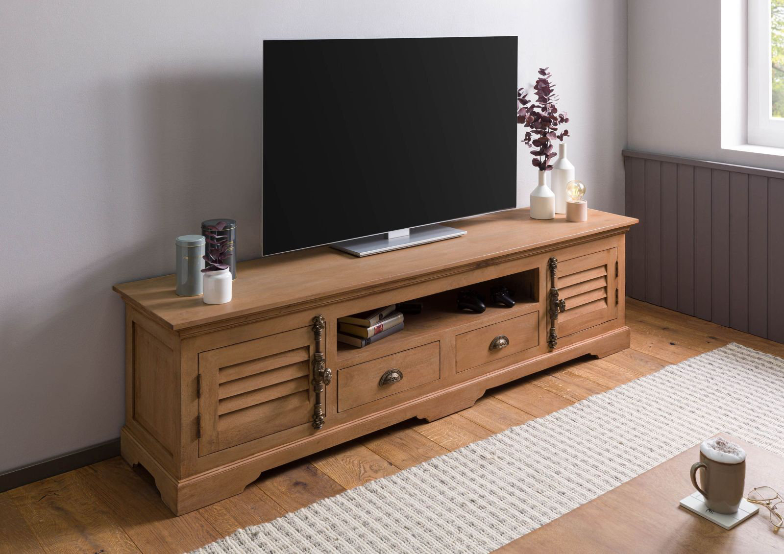 Massivmoebel24 Toulouse TV Stand for TVs up to 70" | Wayfair.co.uk