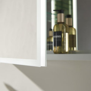 Brayden Studio® Azamat 30"H Recessed or Surface Mount Frameless LED ...