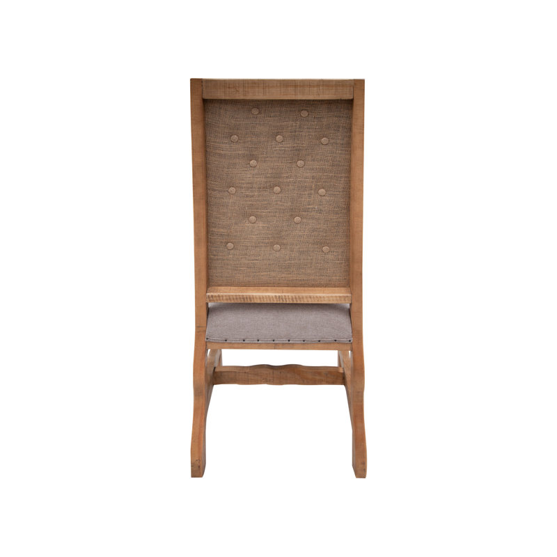 International Furniture Direct Marquez Chair Tufted Backrest | Wayfair