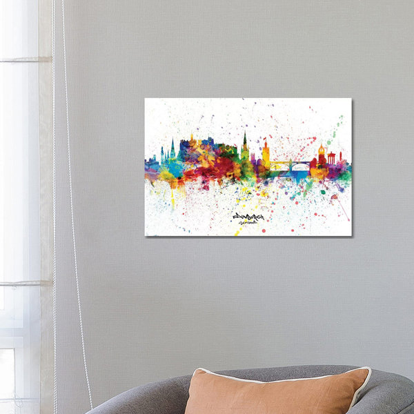 Ophelia & Co. Edinburgh Scotland Skyline Splash by Michael Tompsett ...