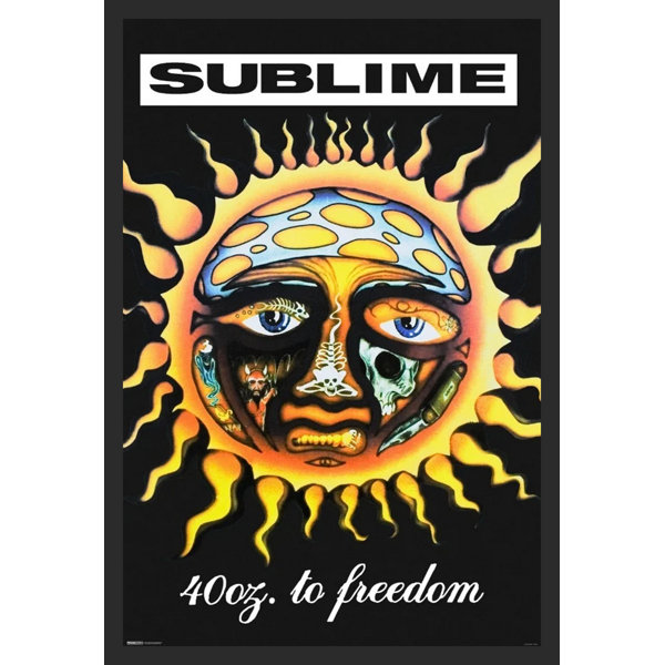 Buy Art For Less " Sublime - 40 Oz To Freedom " on Paper - Wayfair Canada