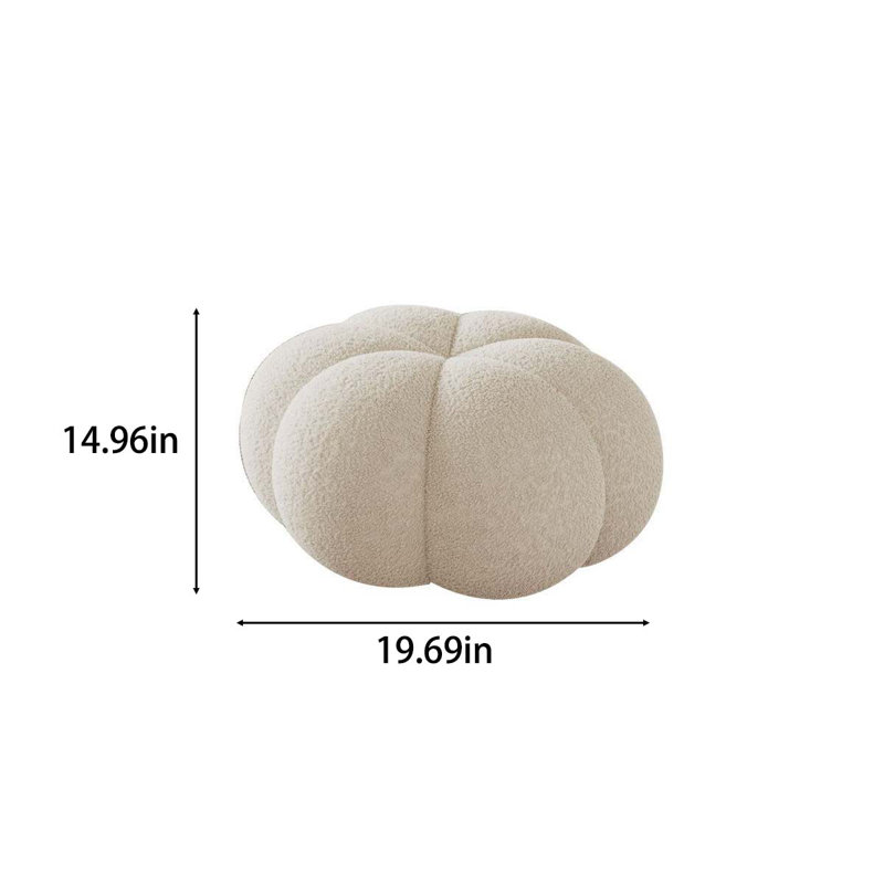 CoyNet Sofa Boutique White Cashmere In-line Sofa 3 - Piece Living Room ...