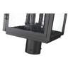 17 Stories Amari Sand Black 4 Light Outdoor Post Mount Fixture | Wayfair
