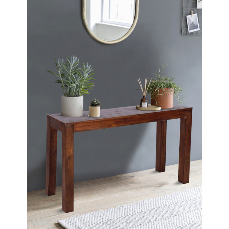 Jaipur 130cm Solid Wood Console Table | Wayfair.co.uk
