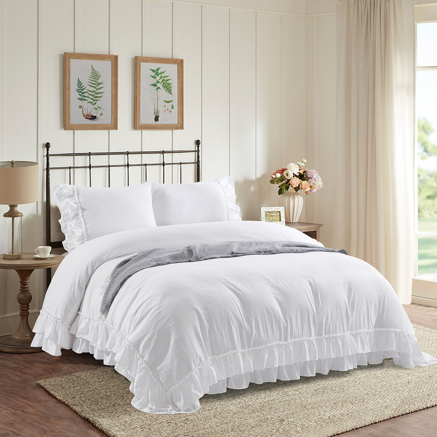 Homechoice International Group Size 3 Piece Ultra Soft Pre-Washed Duvet ...
