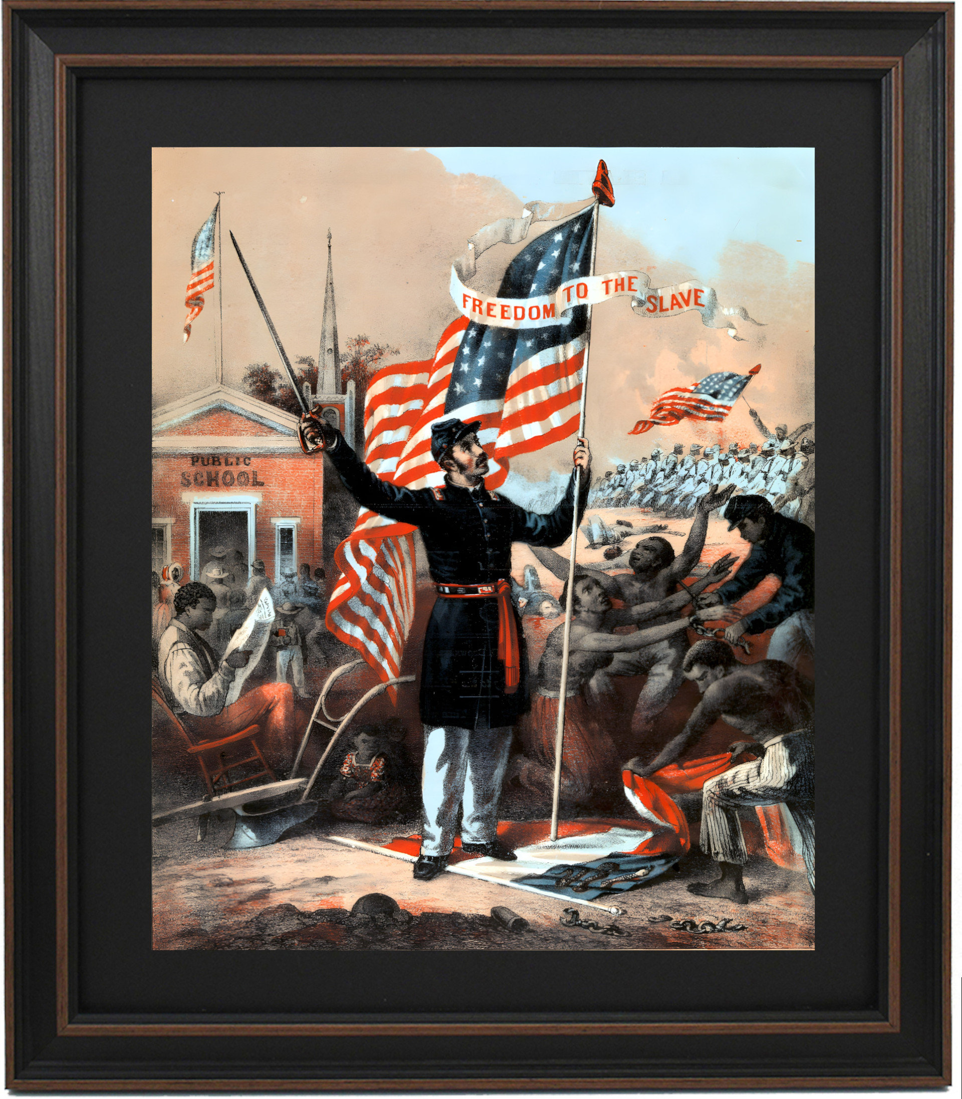 Canora Grey Freedom To The Slave, Union Handbill | Wayfair