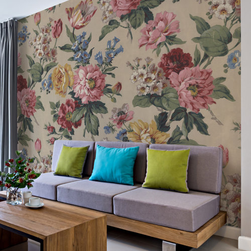 Red Wallpaper You'll Love | Wayfair.co.uk
