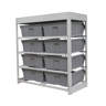 Rebrilliant Junko 33 W x 15 D x 36 H Garage Storage Bin Rack System ...