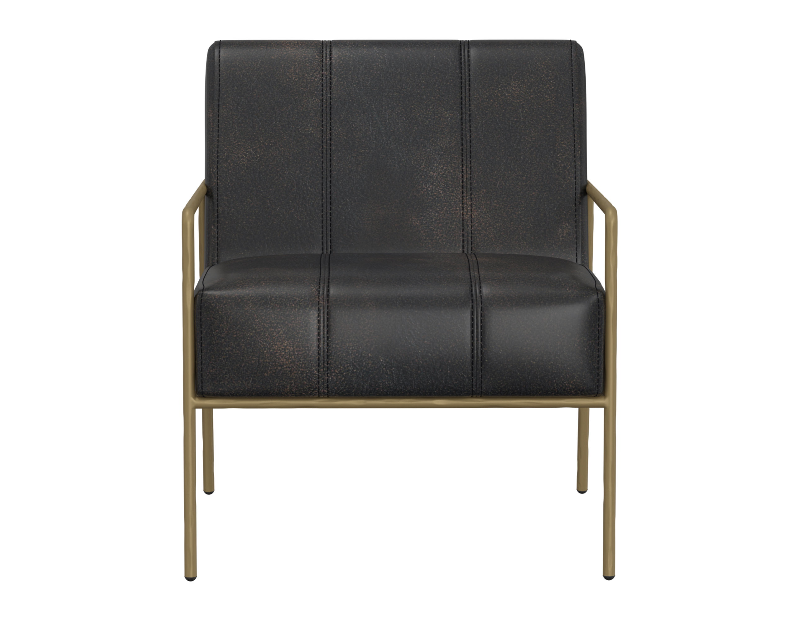 Corrigan Studio® Wooden Frame & Metal Base, Armchair | Wayfair