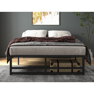 Heavy Duty / Squeak Resistant Bed Frames You'll Love | Wayfair
