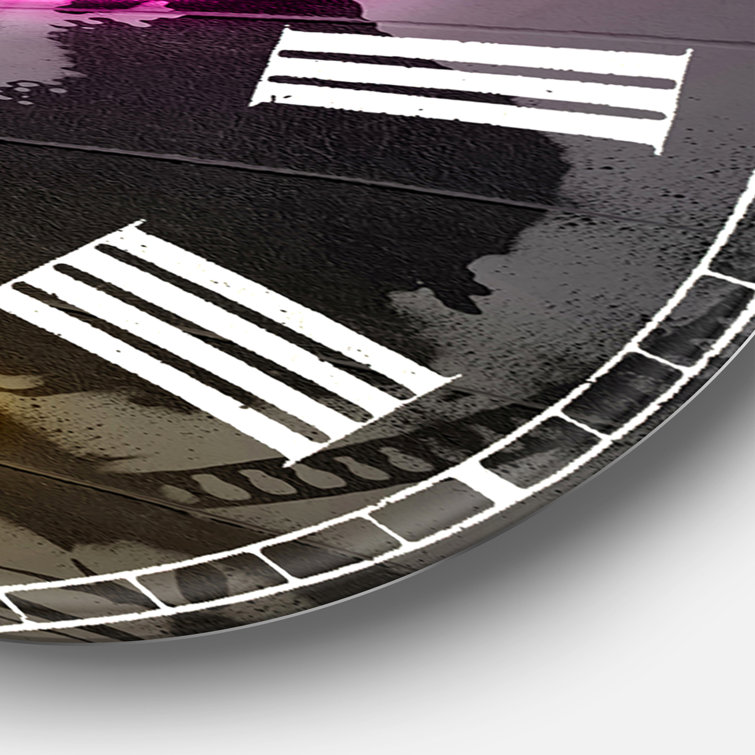 Bless international Benjamin Franklin Neon Rap - Large Modern Wall ...