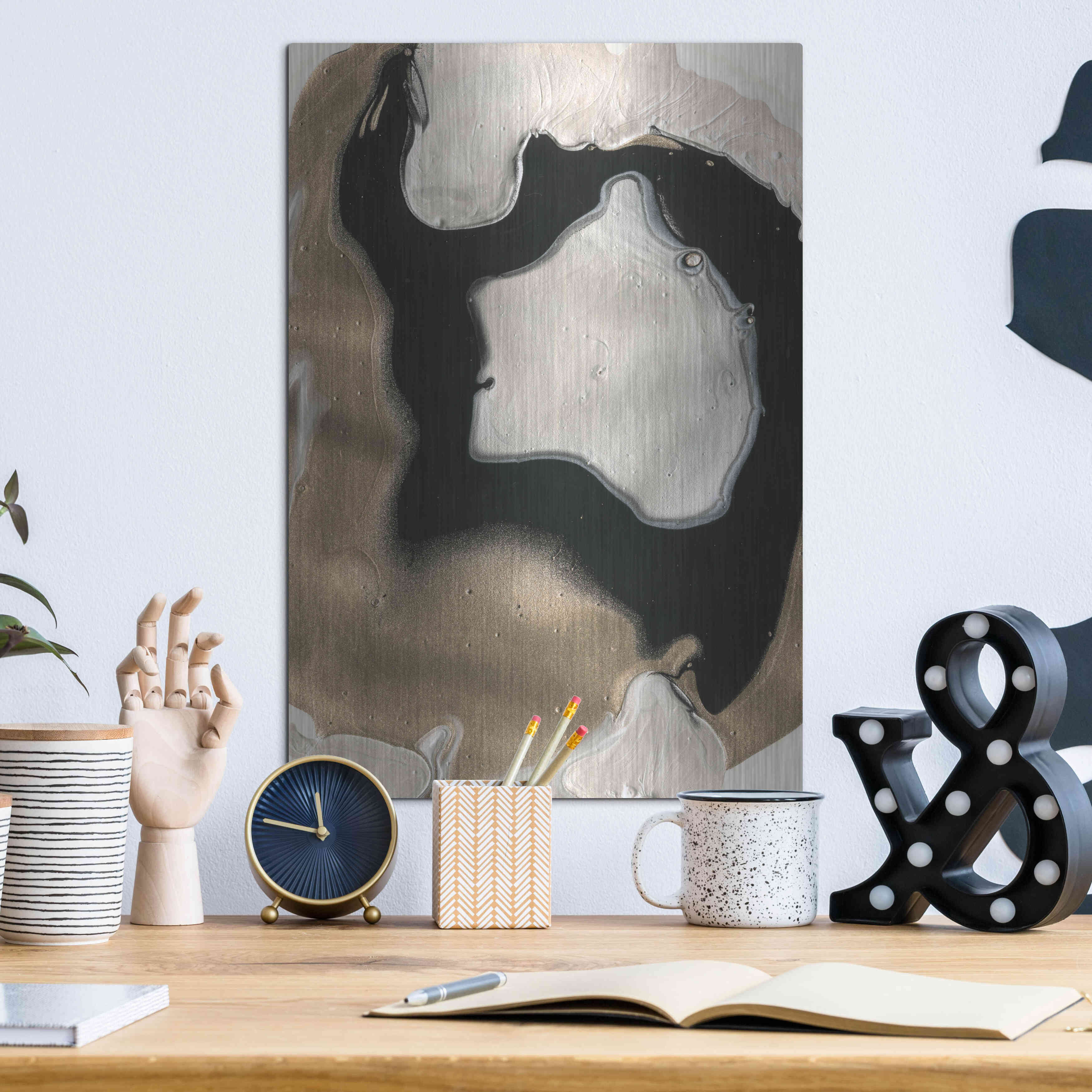 Ivy Bronx " Luxe Metal Art 'Will O' The Wisp II' By Alicia Ludwig ...