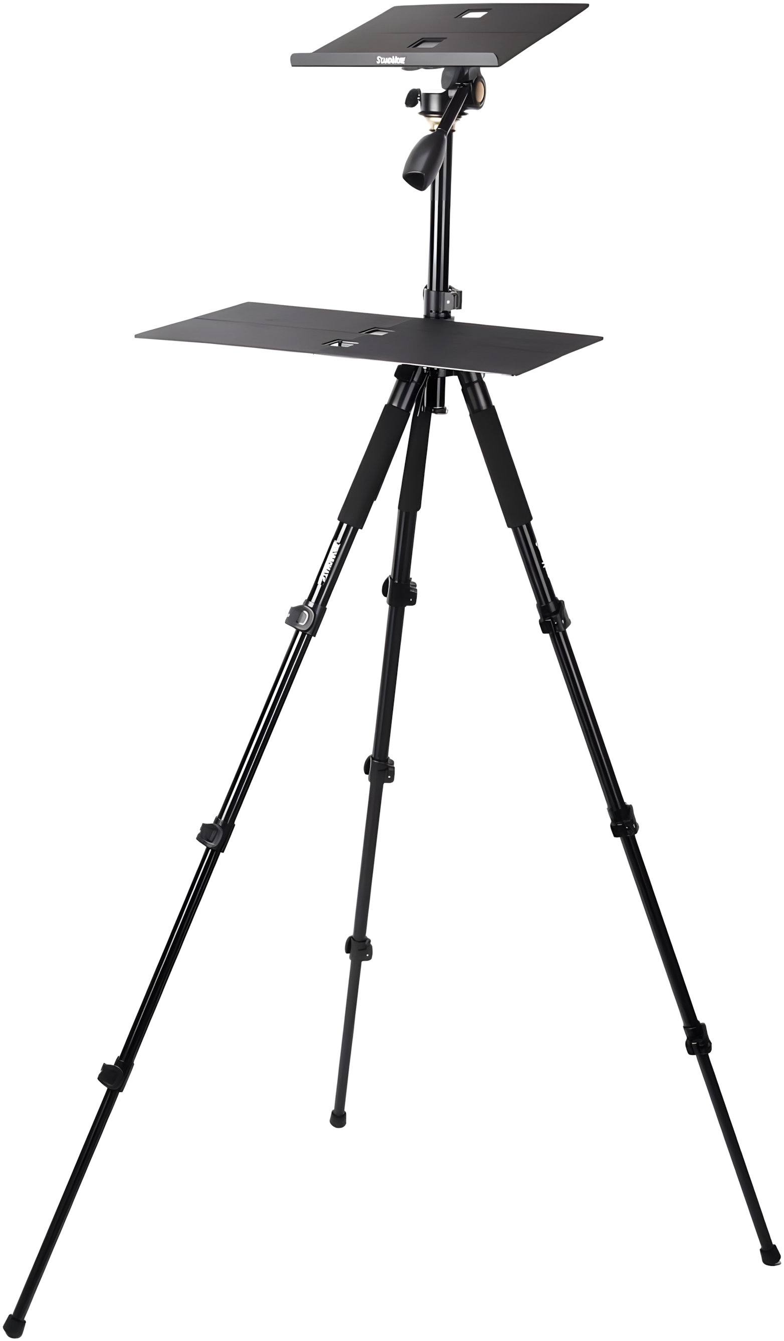 Inbox Zero Portable Standing Desk With Keyboard Tray, Adjustable Height ...