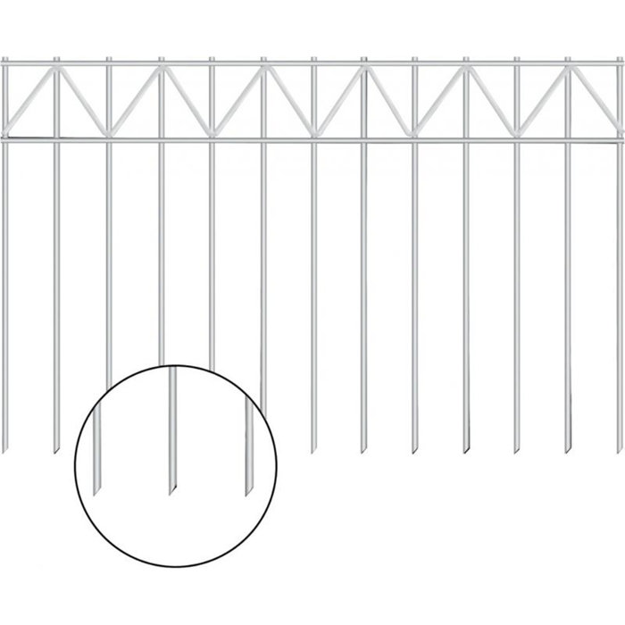 EFPerfect 15'' H x 24'' W Animal Anti-digging Barrier Fence Rustproof ...