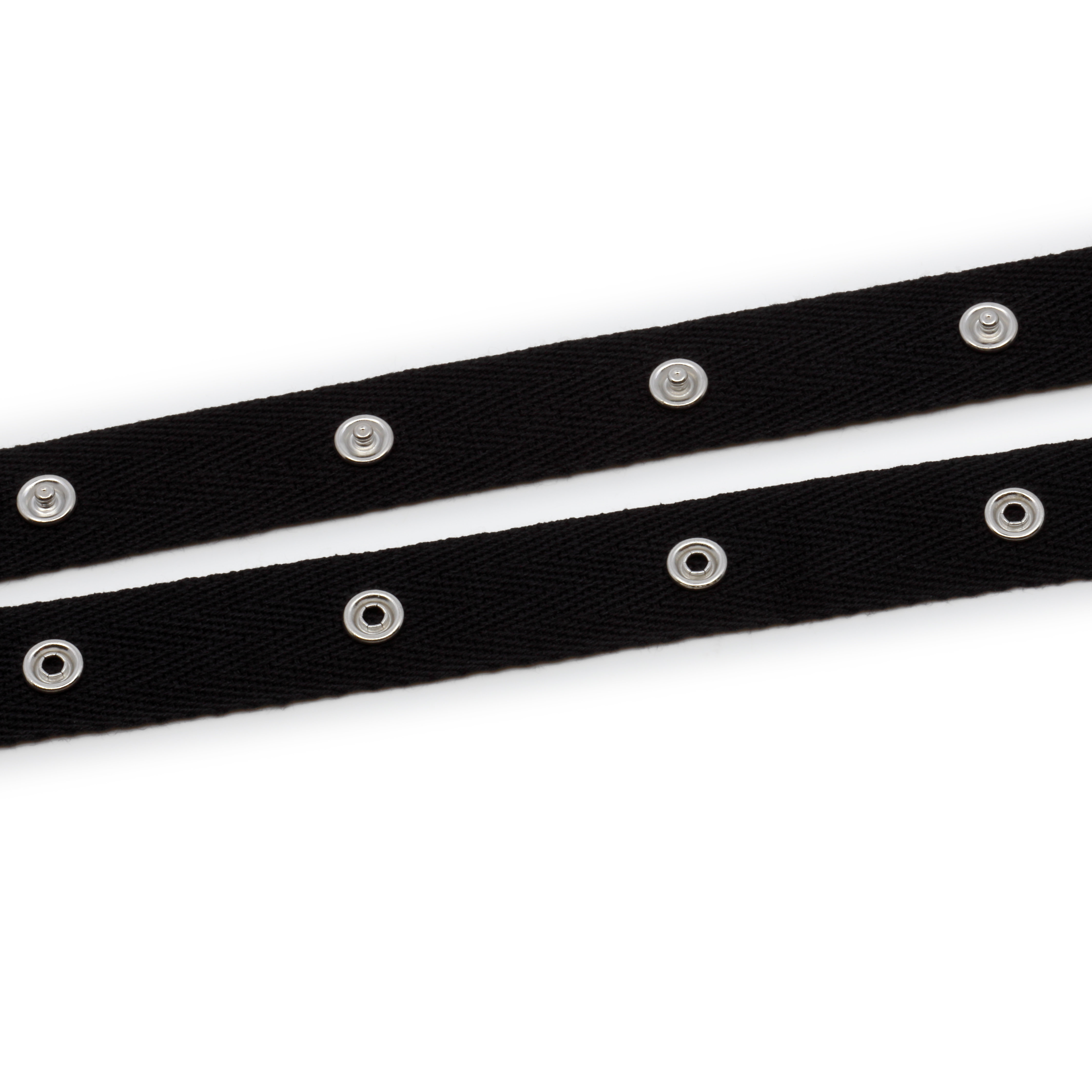 Dritz Cotton Snap Tape, 12 Snaps, 8-Yards, Black | Wayfair