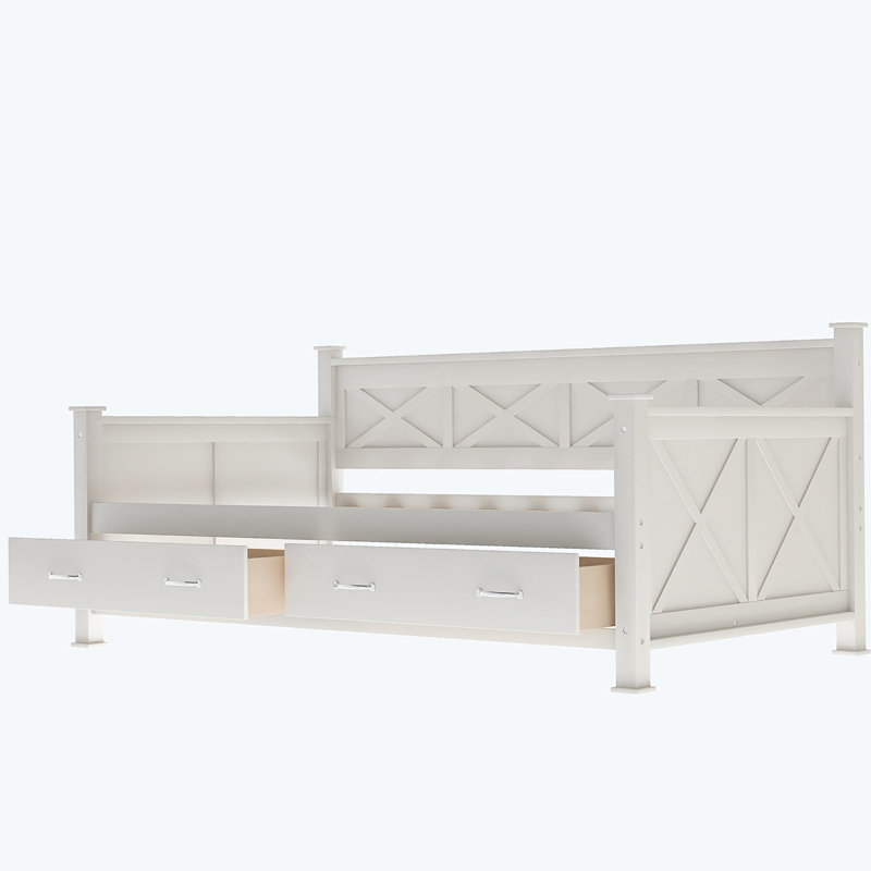 August Grove® Bushea Platform Storage Bed | Wayfair