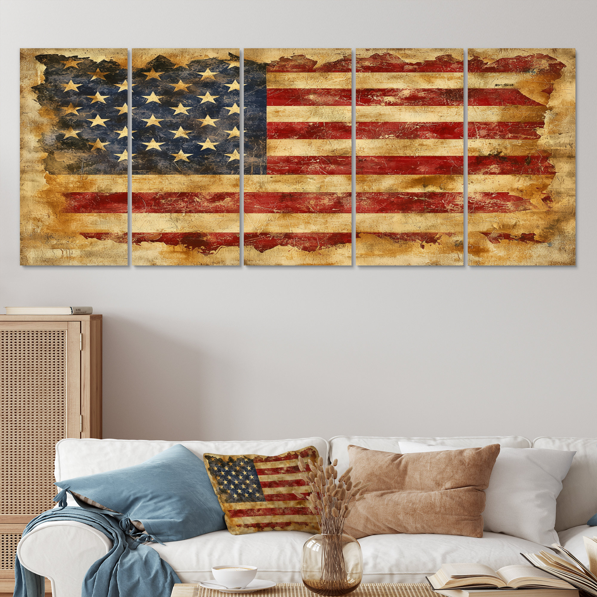 Williston Forge The Flag Of The Usa Constitution. III - USA Patriotist ...