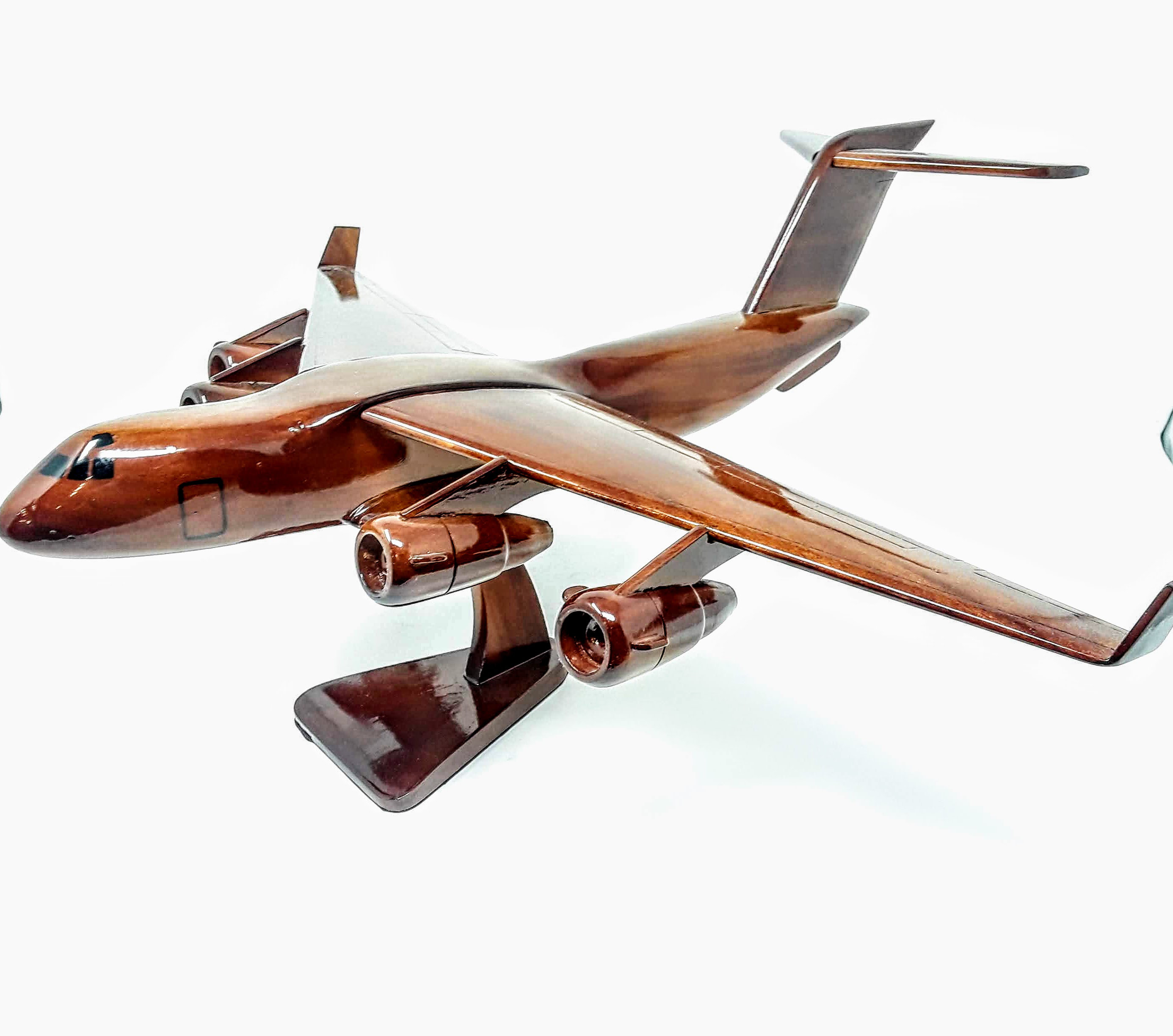 Winston Porter Pertessa Wooden C 17 Globe Master Airplane Model | Wayfair