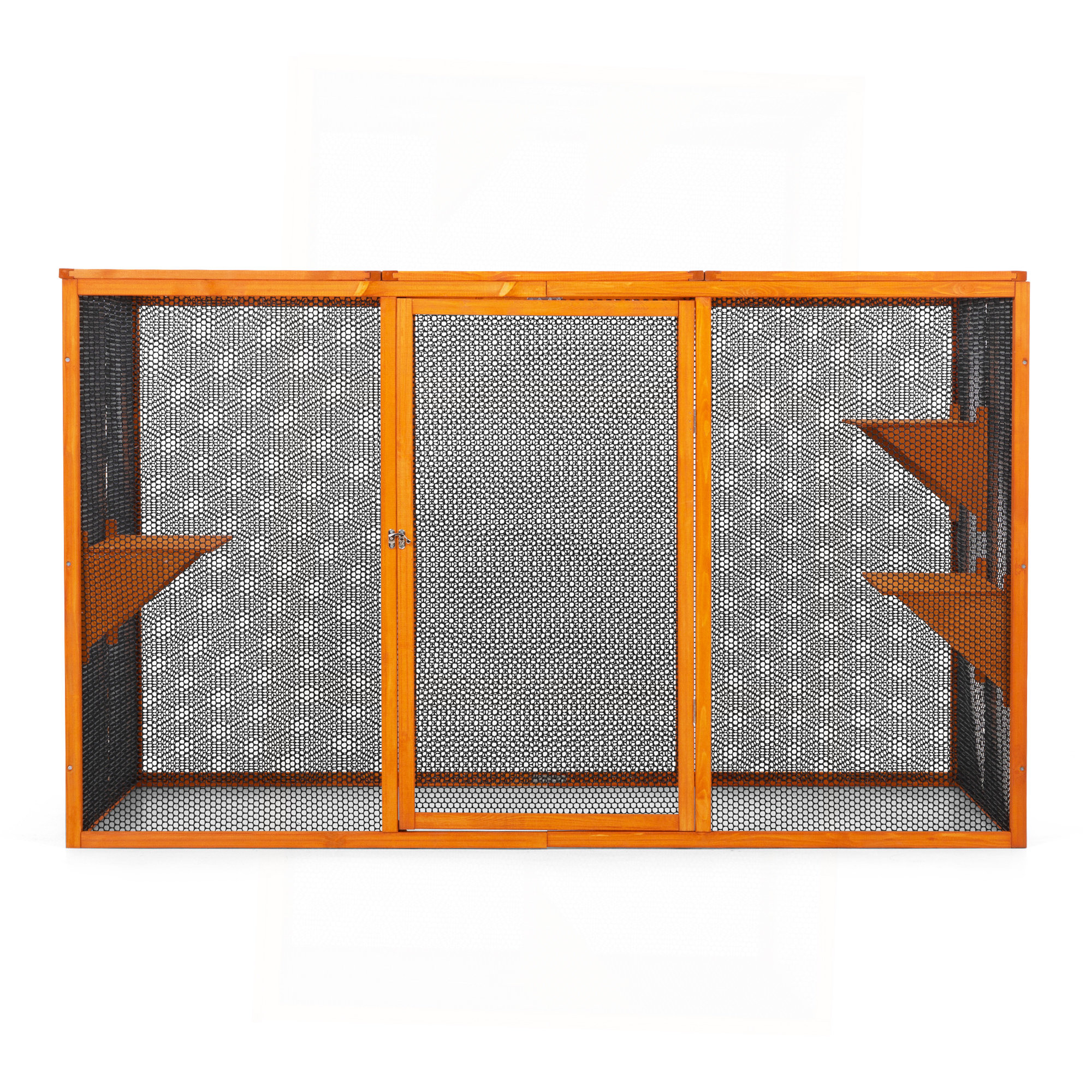 Alxfarton Detachable Cat Enclosure with Waterproof Roof and 3 Jumping ...