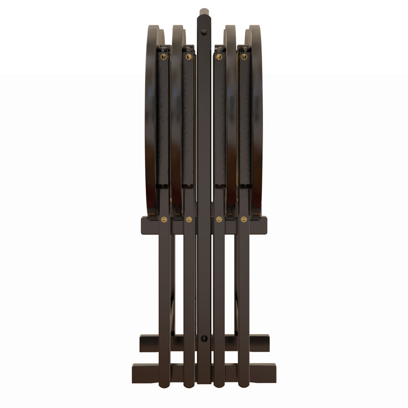 Red Barrel Studio® Lion Bridge Tray Table Set & Reviews | Wayfair