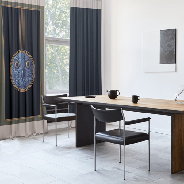 Bloomsbury Market Larock Velvet Blackout Slot Top Curtain Pair ...