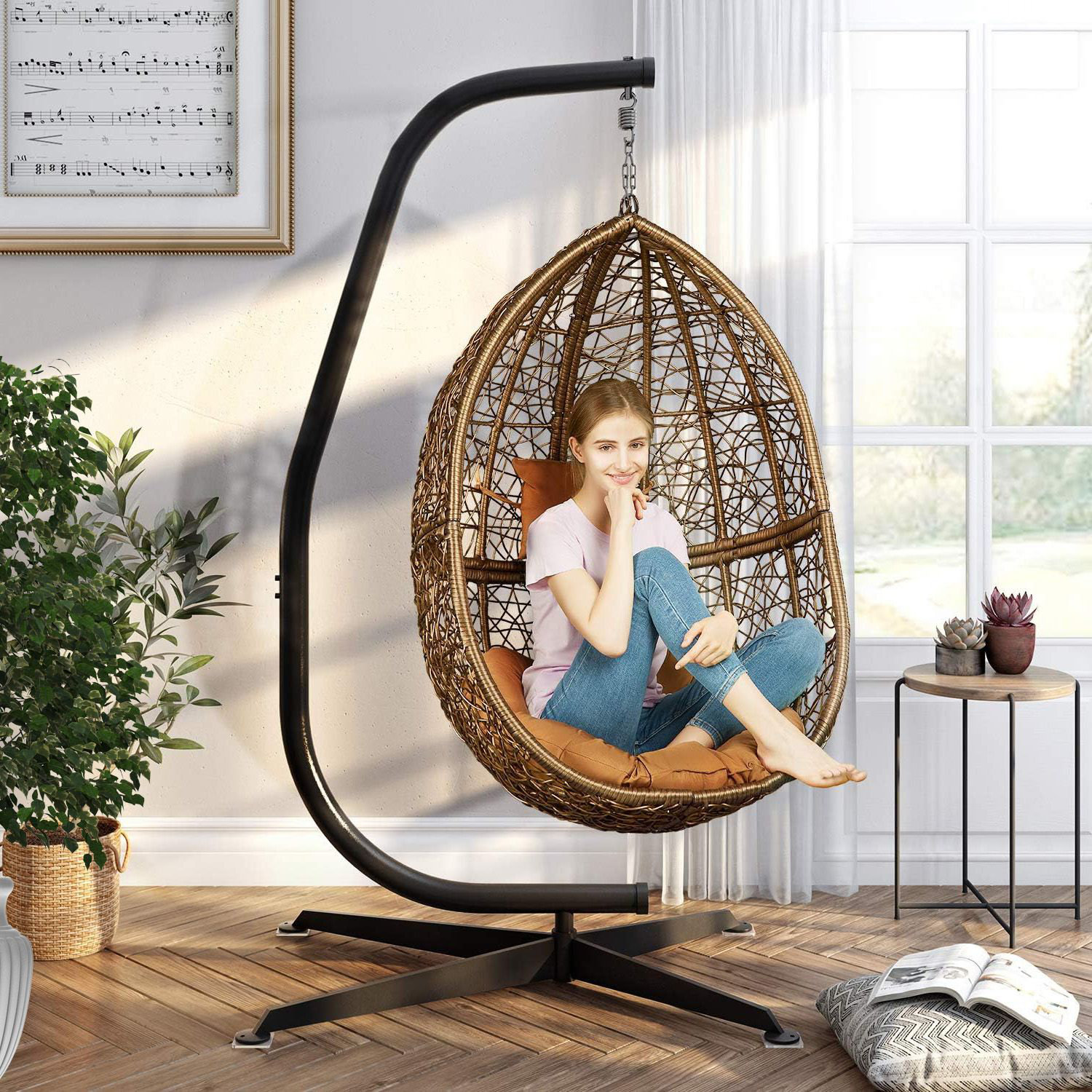 Arlmont & Co. Sharmina Metal Hammock Stand | Wayfair