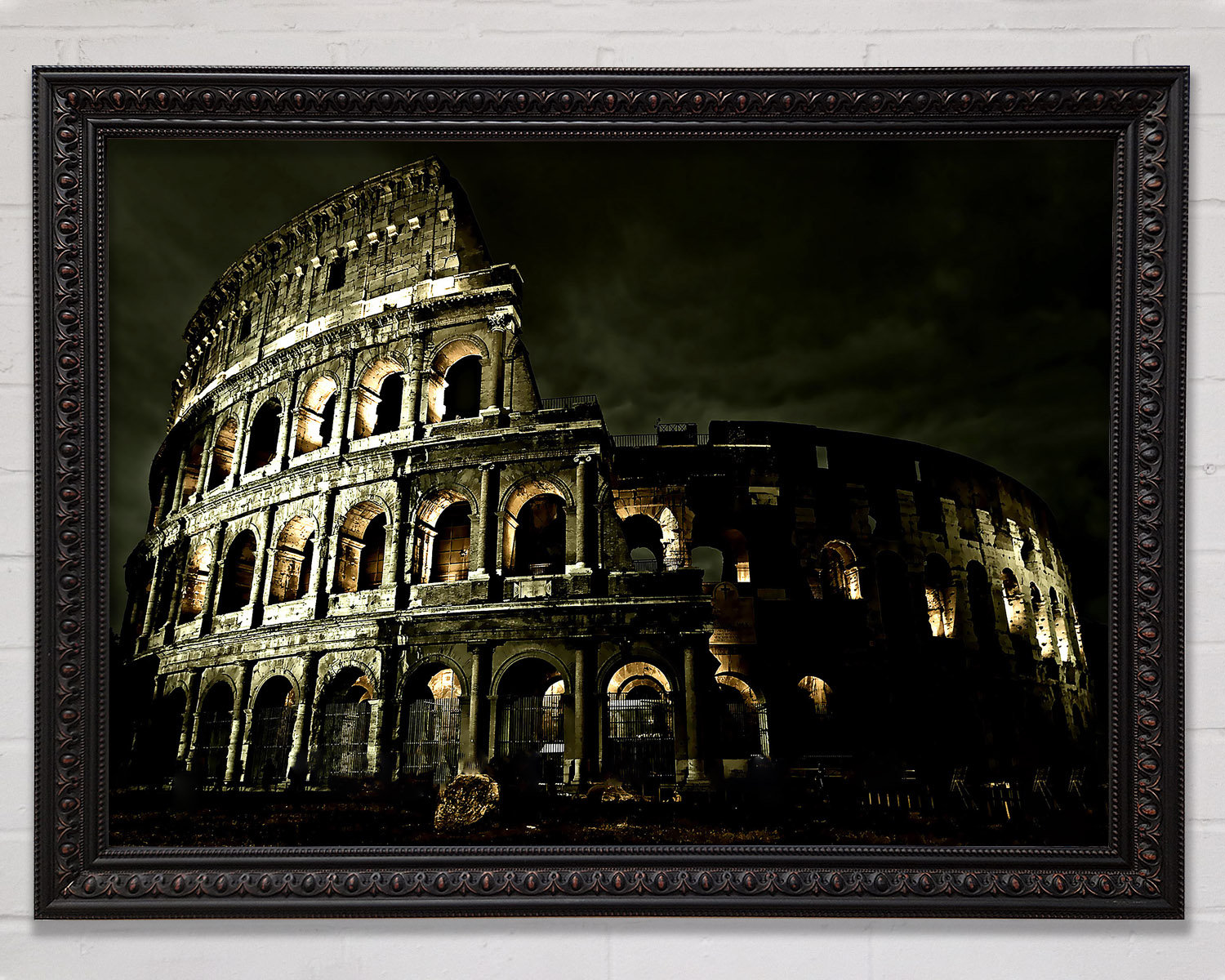 Ebern Designs Colosseum Roman Architecture Framed Print | Wayfair.co.uk