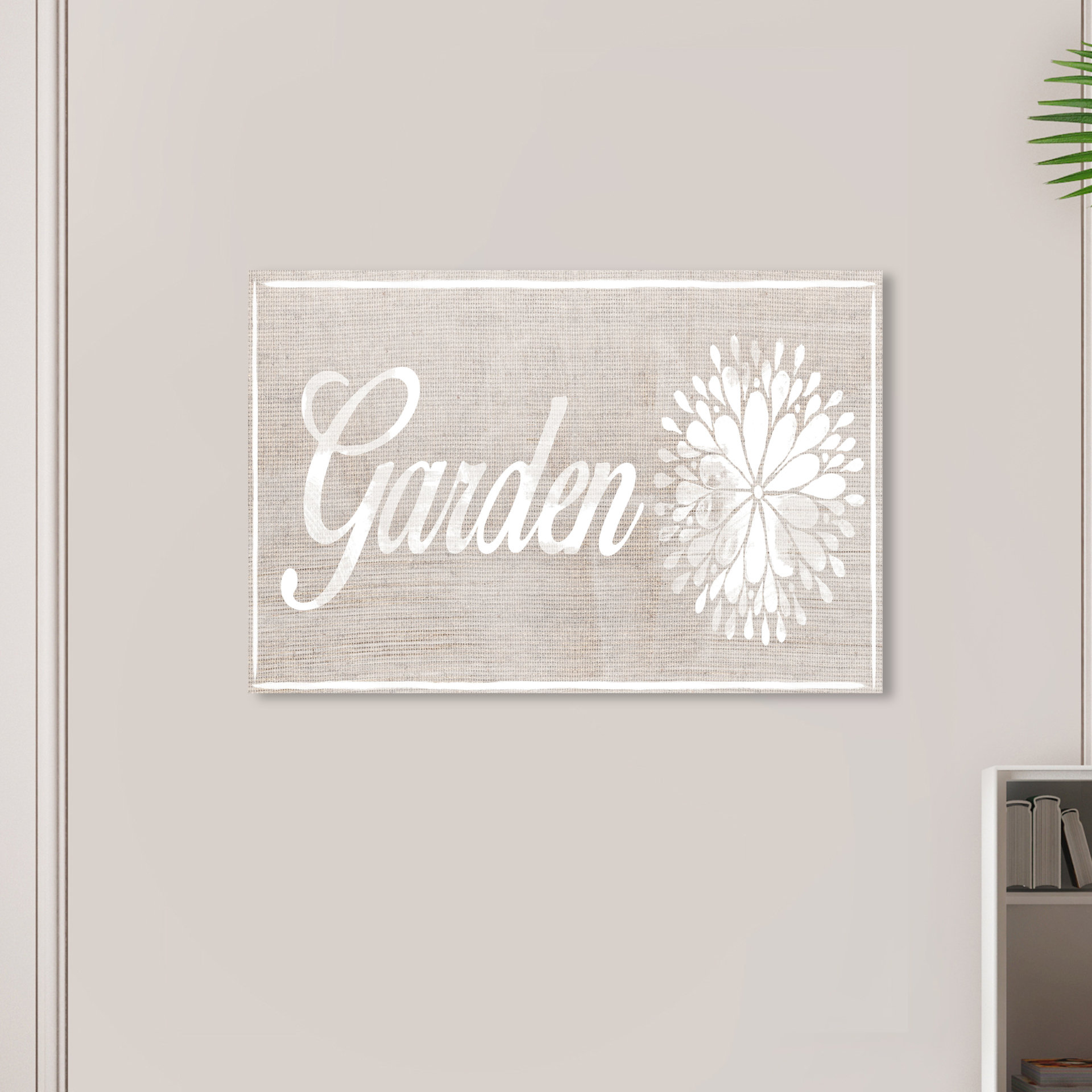 Gracie Oaks Quotes and Sayings Garden Sign - Wrapped Canvas Textual Art ...