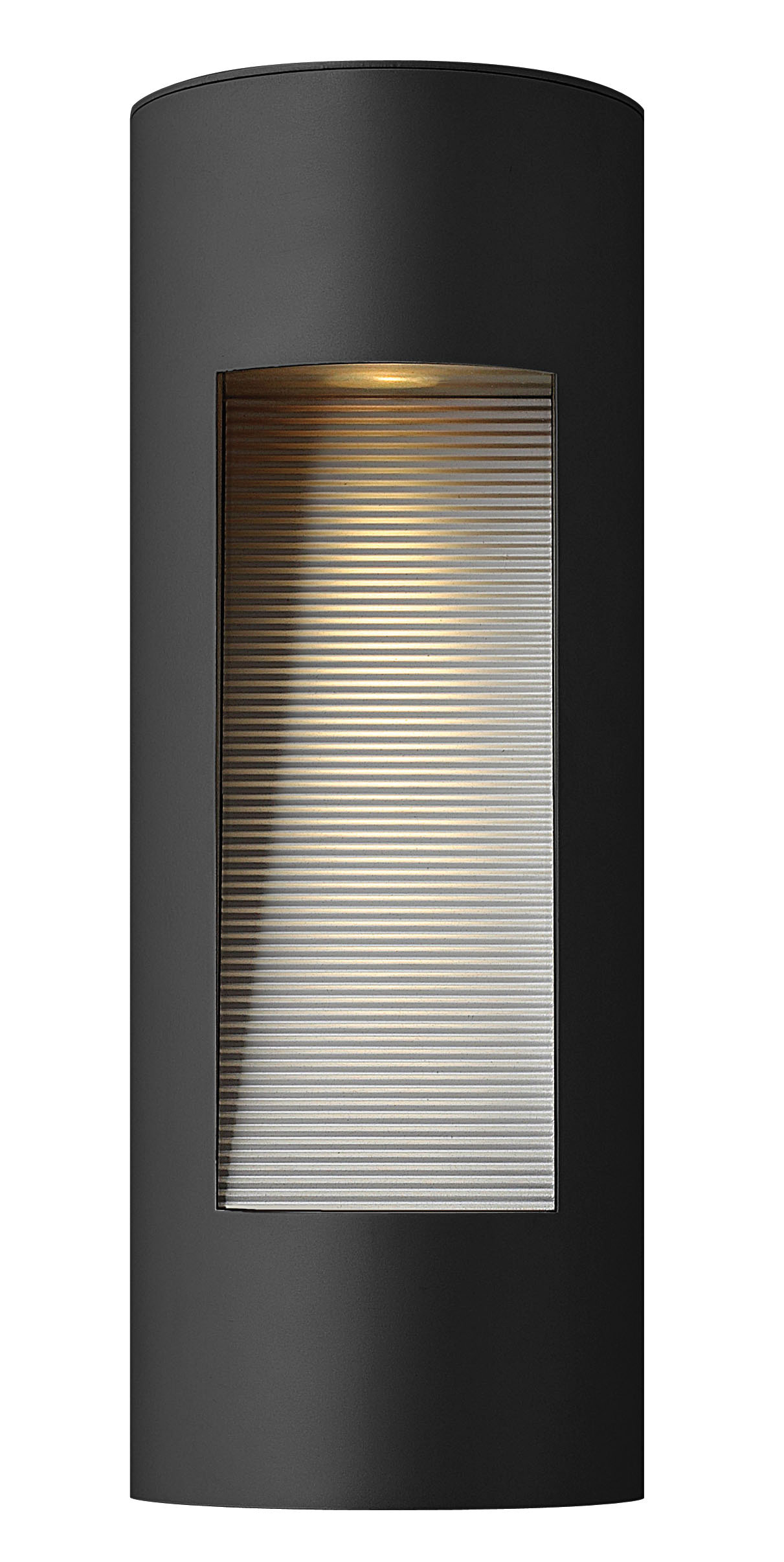 Hinkley Luna Satin Black 2 - Bulb Integrated LED Outdoor Flush Mount ...