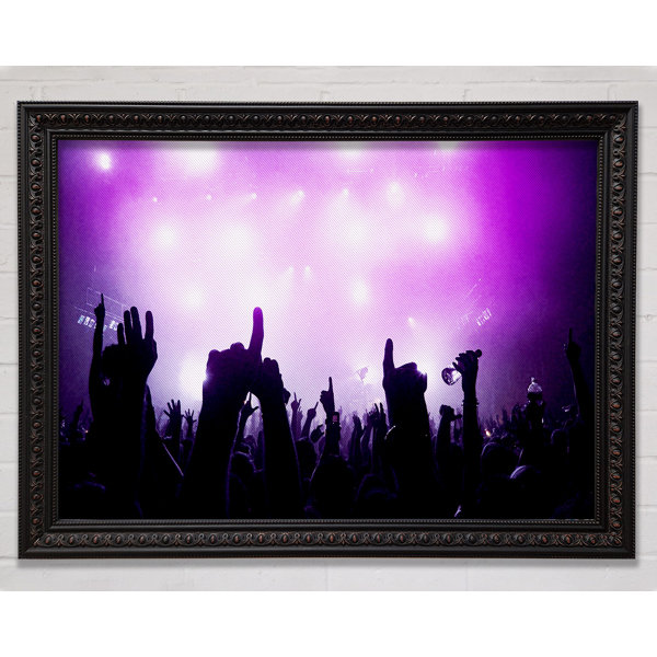Bright Star Purple Rave - Single Picture Frame Print | Wayfair.co.uk