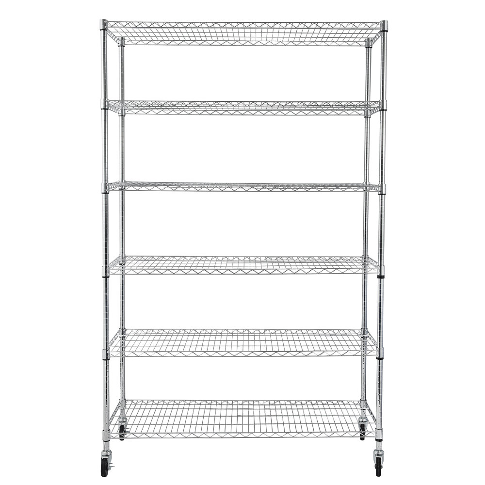 Rebrilliant Heavy Duty 6-Shelf Shelving Storage Unit - Wayfair Canada