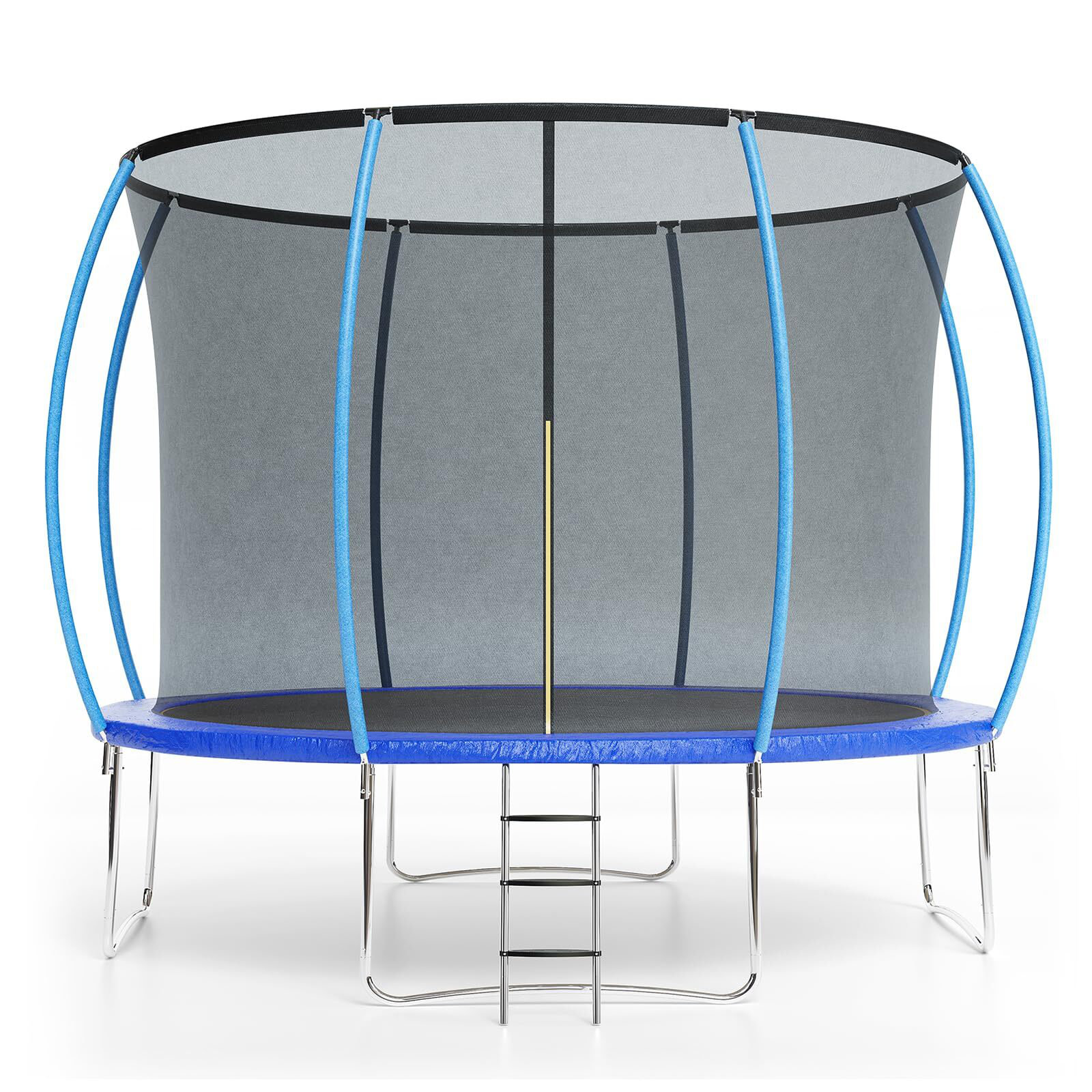 GarveeHome Trampoline 10FT with Enclosure & Ladder, ASTM Approved Heavy ...