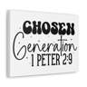 Bungalow Rose Scripture Walls 1 Peter 2:9 A Chosen Generation Bible ...