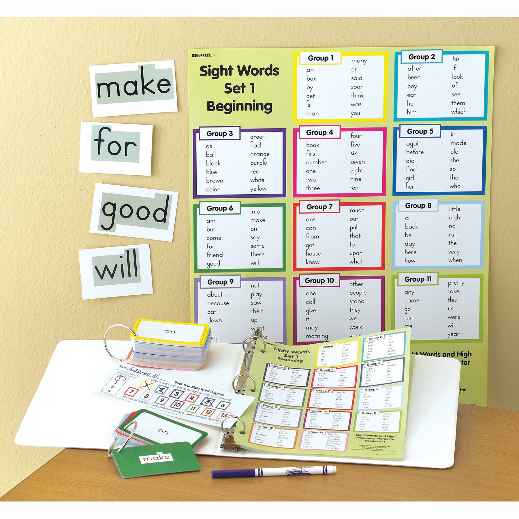 Edupress Sight Words in a Flash Cards & Reviews - Wayfair Canada