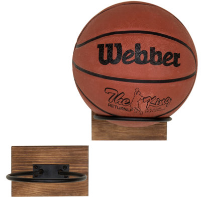 17 Stories Walkerville Wood Wall Mounted Sports Rack & Reviews | Wayfair