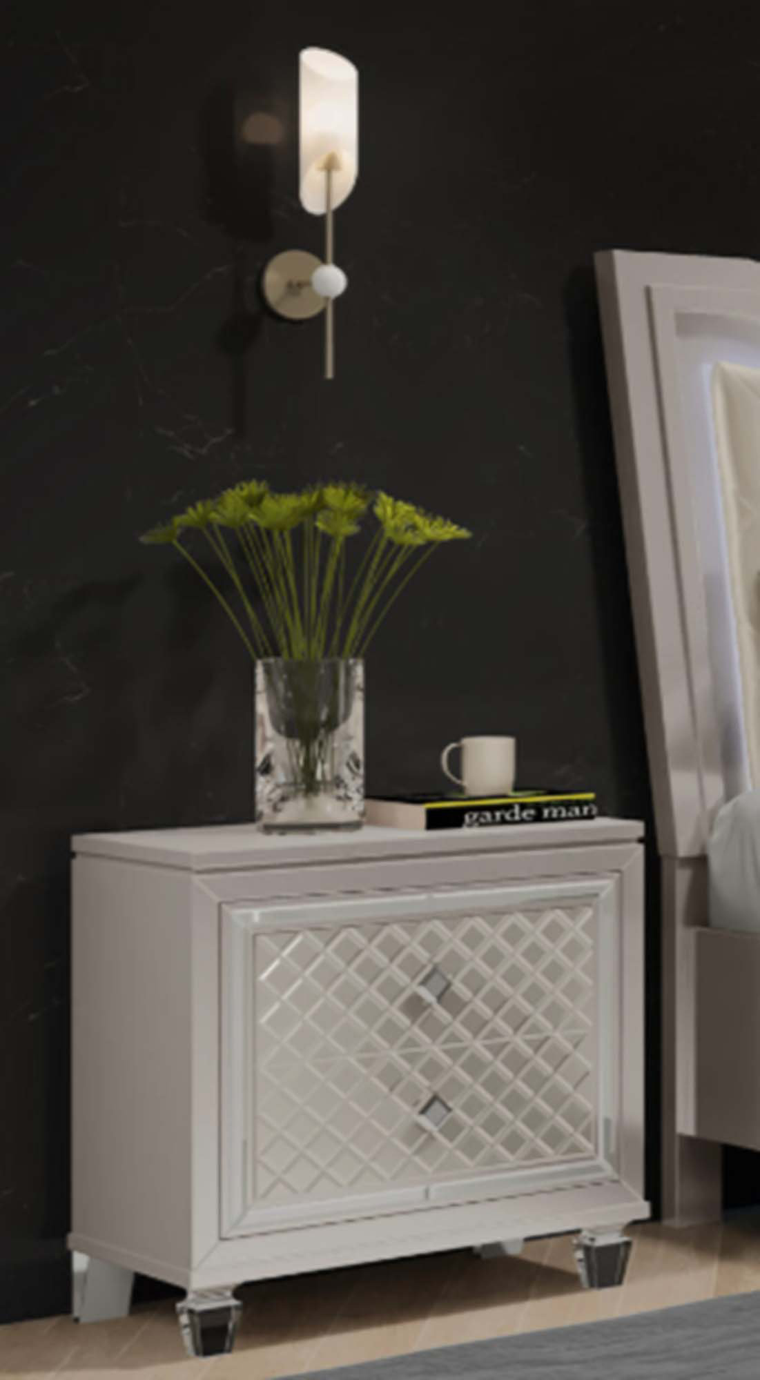 Rosdorf Park GLAM CHAMPAGNE NIGHTSTAND - Wayfair Canada