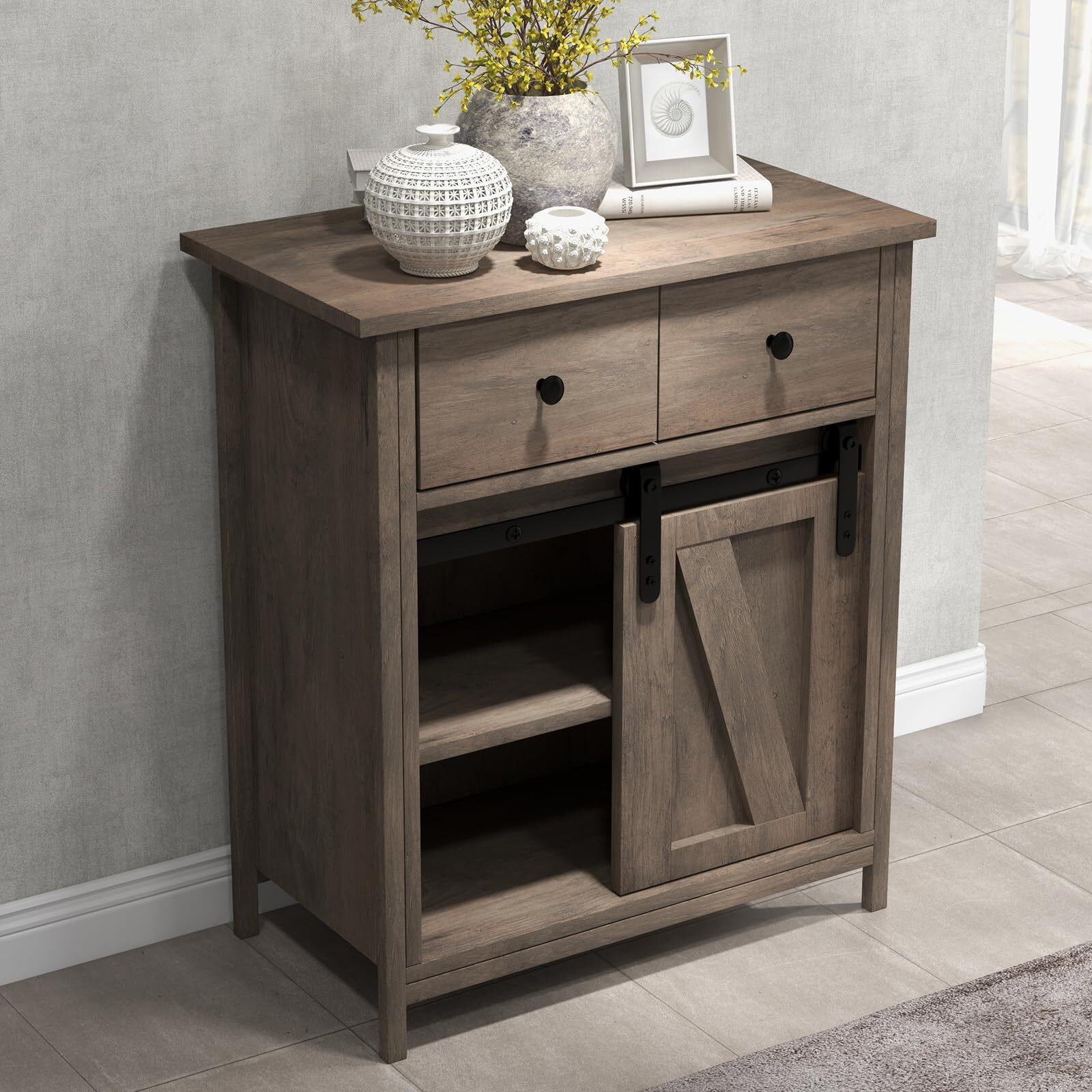Gracie Oaks Yisen 27.5'' Sideboard | Wayfair
