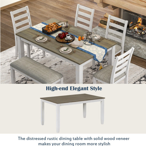 Red Barrel Studio® Zaff 6 - Piece Dining Set | Wayfair