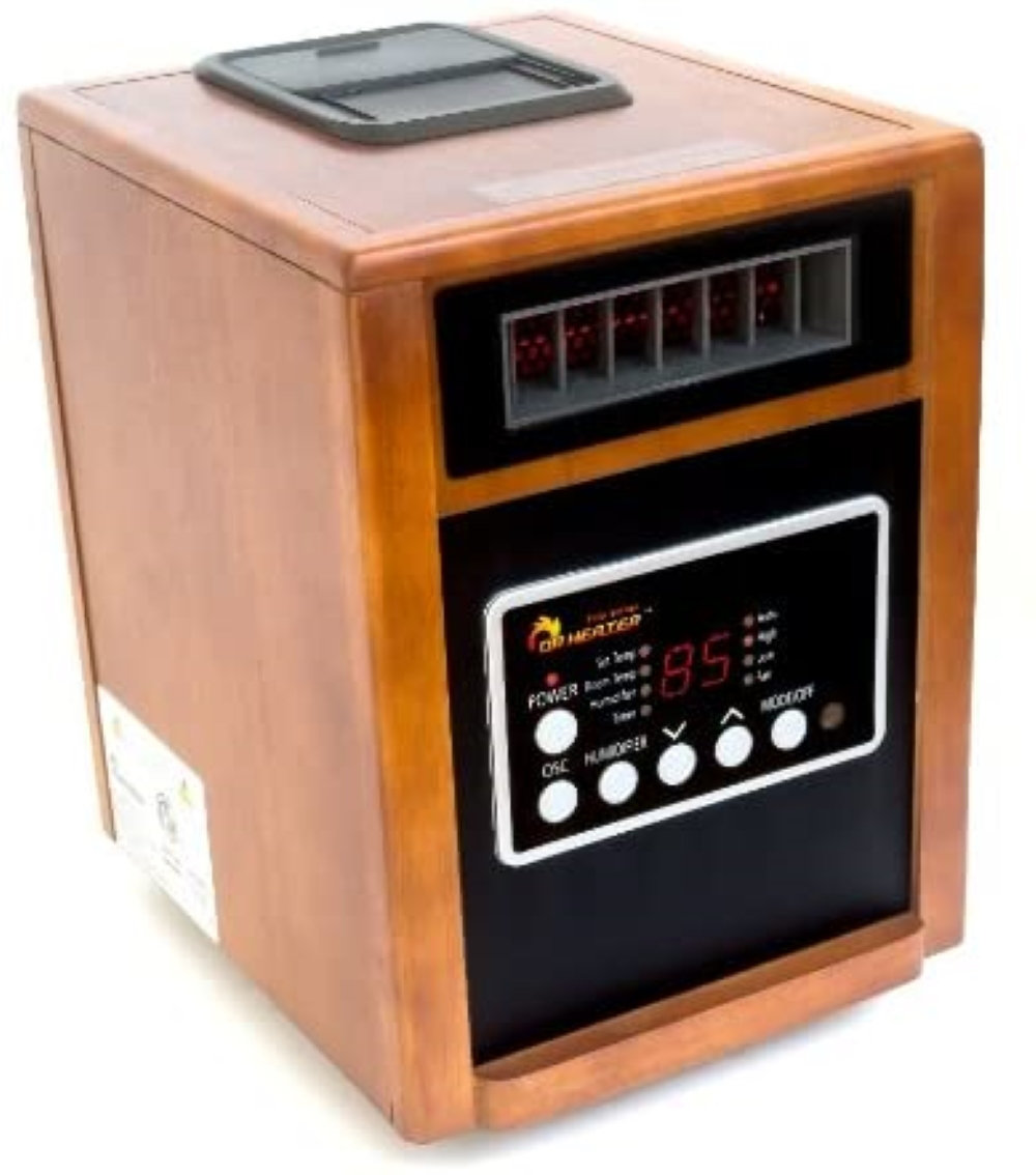 Dr. Infrared Heater Elite Series 1500 Watt Electric Infrared Cabinet ...