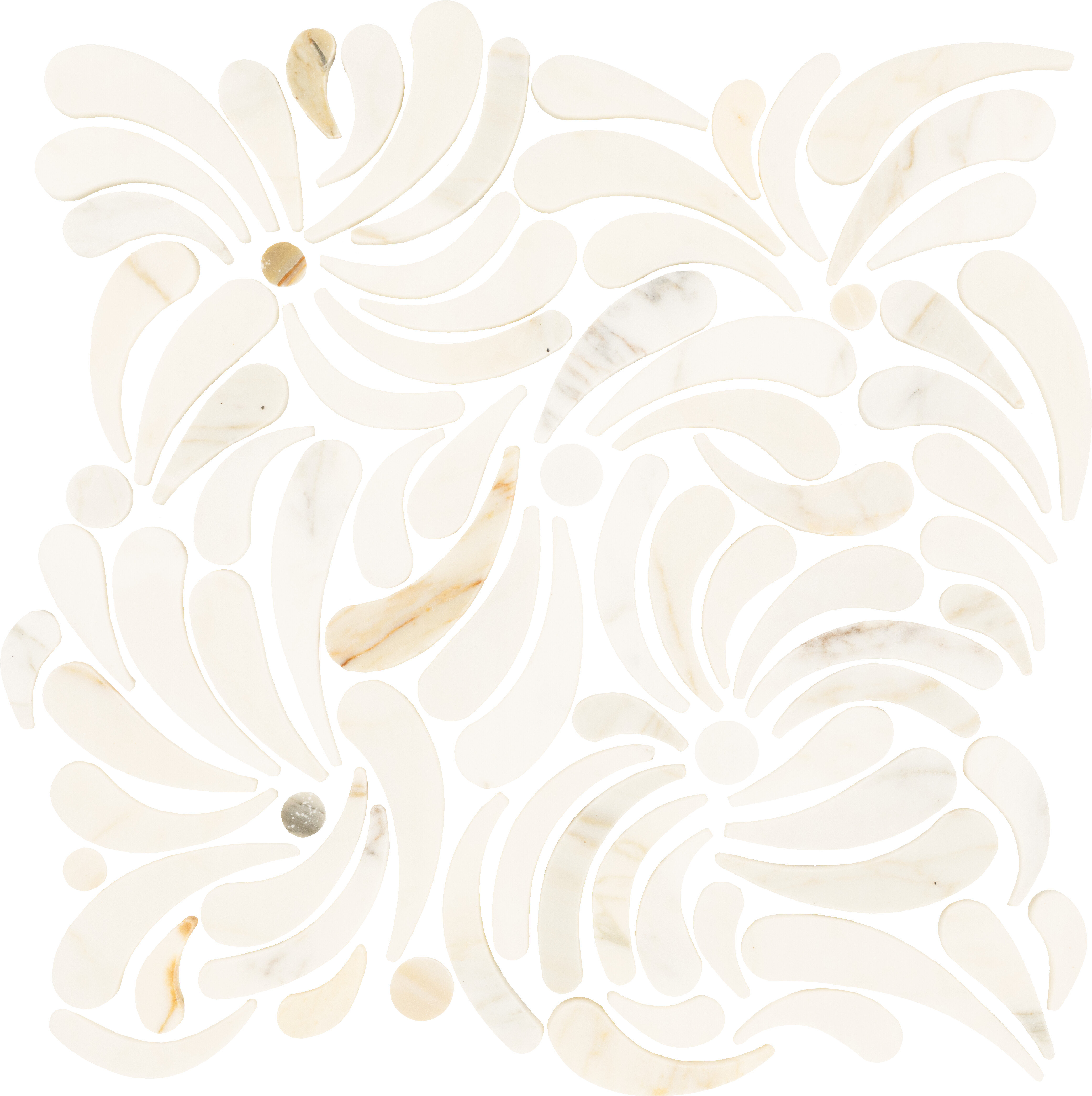 Daltile Lavaliere Natural Stone Windblown Mosaic (10 PC per Carton) (10 ...