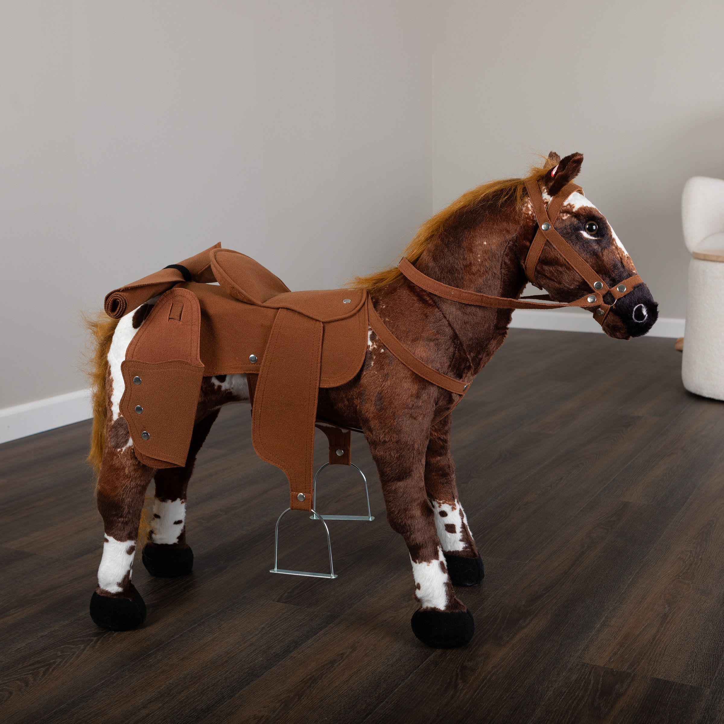 Happy Trails Ride on Horse - Horse Toys with Neighing and Galloping ...