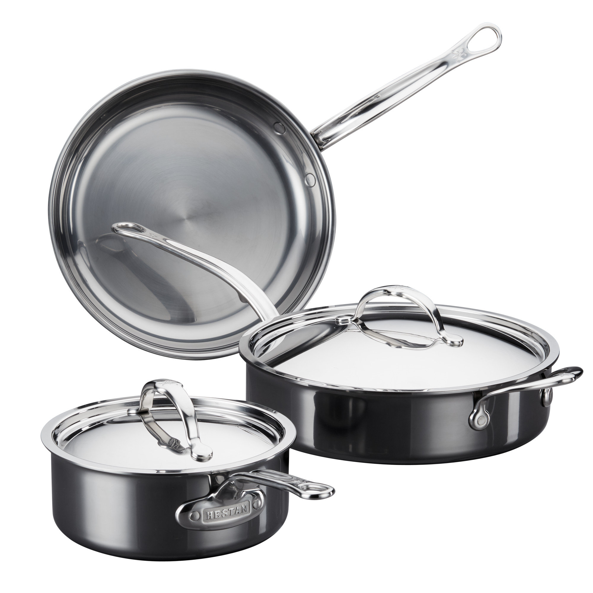 Hestan NanoBond 5-Piece Cookware Set & Reviews | Wayfair