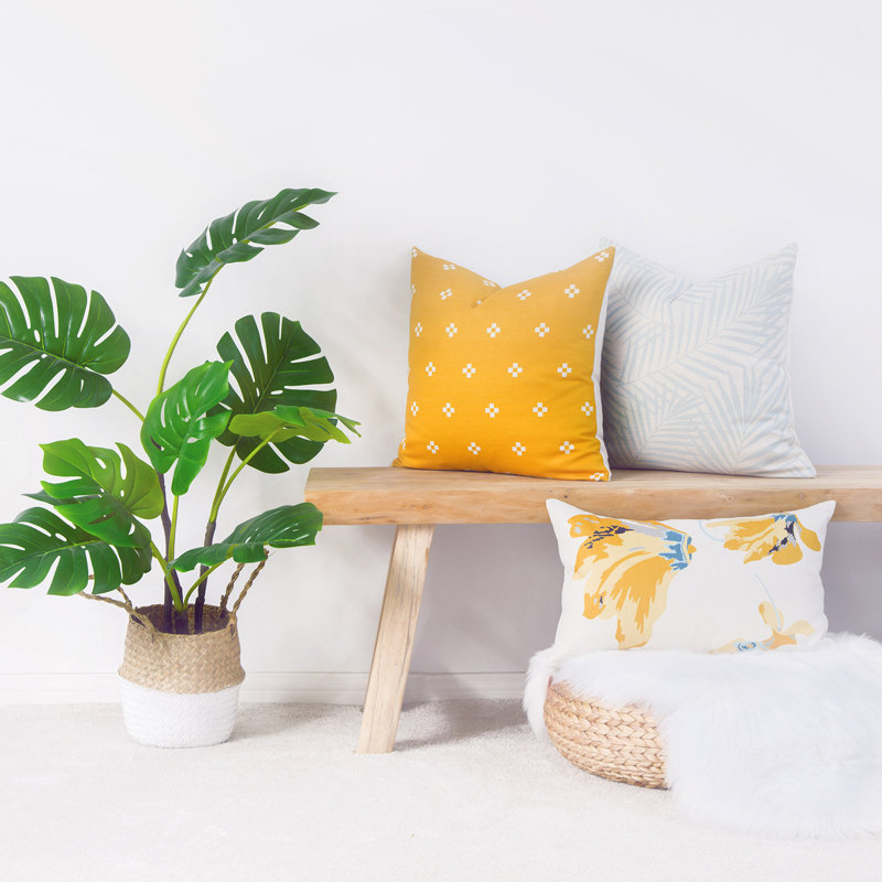 Hofdeco Geometric 18'' Throw Pillow Cover | Wayfair