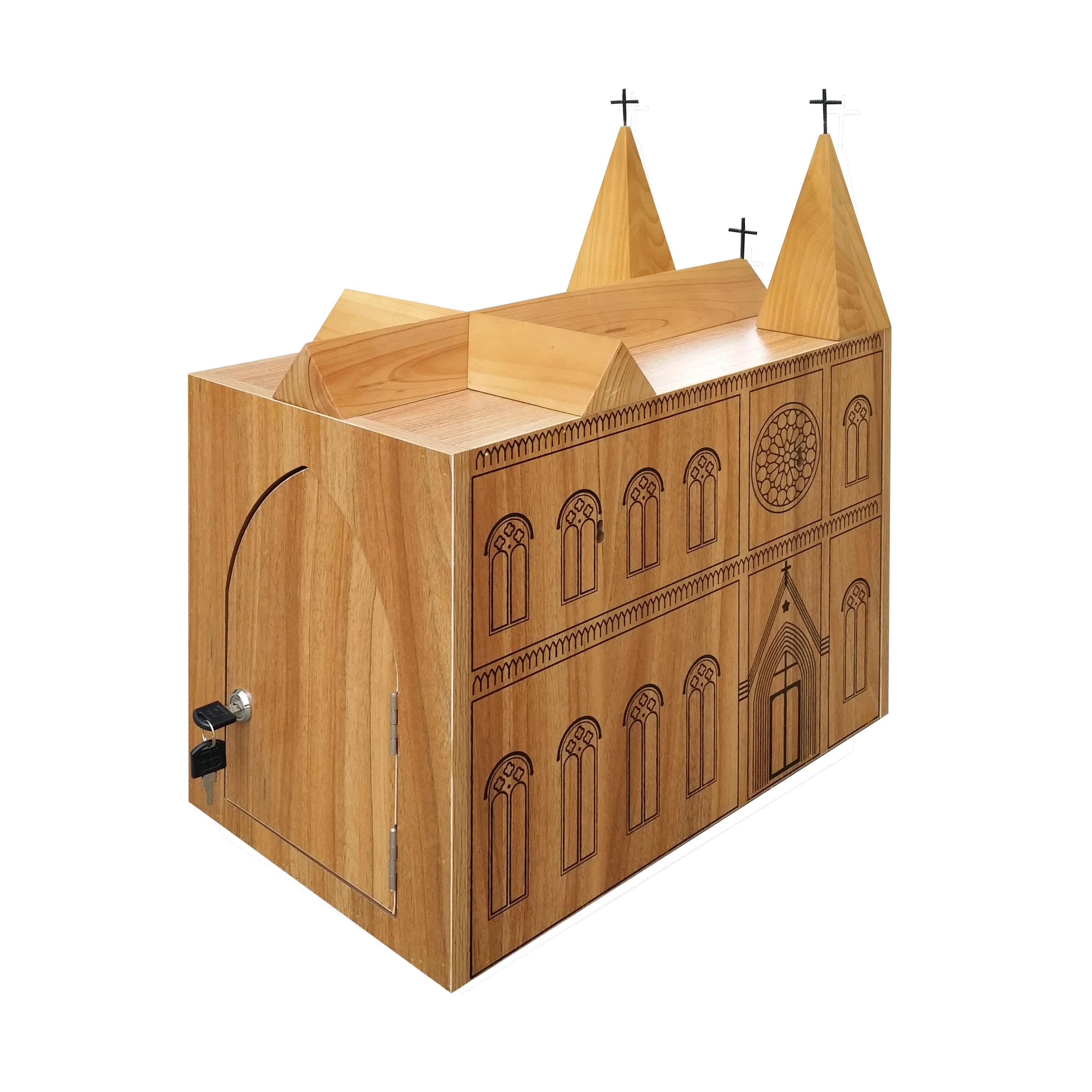 FixtureDisplays Fixturedisplays® Notre Dame Cathedral 18 X 10 X 20 ...