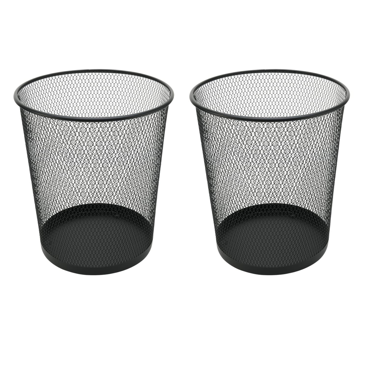 Remorb Black Metal Trash Can,2 pack - Wayfair Canada