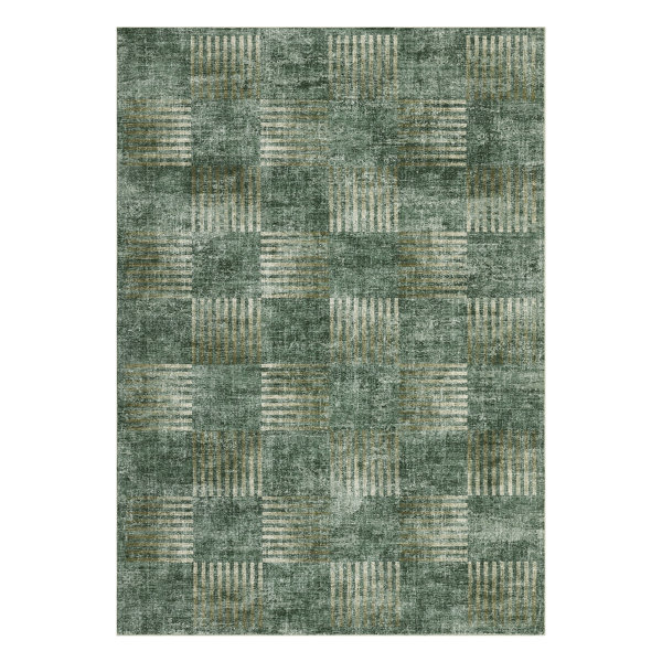 Ebern Designs Modern Abstract Area Rugs for Living Room, Anti-Slip ...